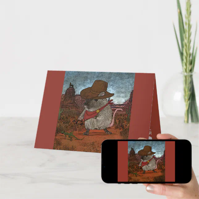 Funny Cowboy Birthday Card | Zazzle