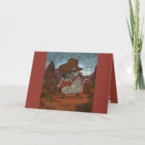Funny Cowboy Birthday Card | Zazzle