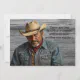 Funny Cowboy Quote Ranchers Farm Country Western Holiday Card | Zazzle