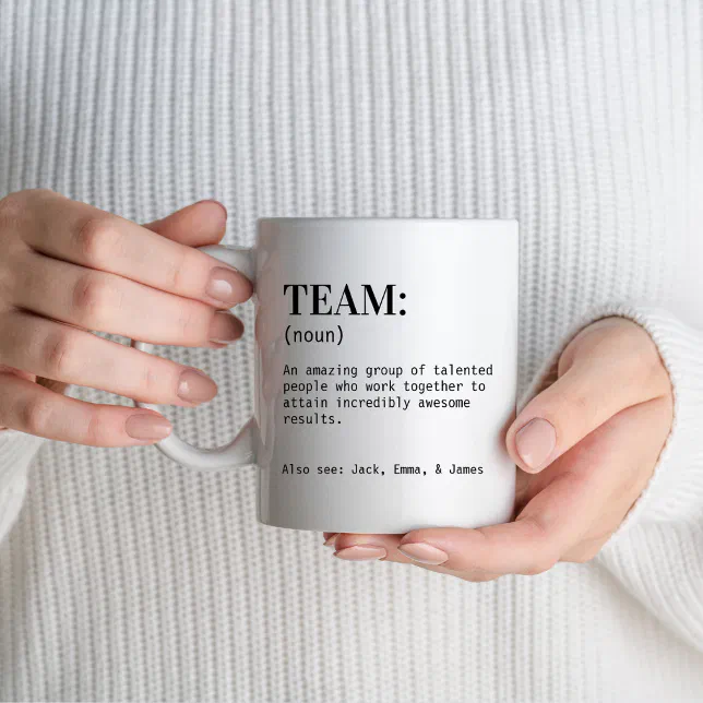 Funny coworker Gift for Work Team Gift Custom Mug | Zazzle