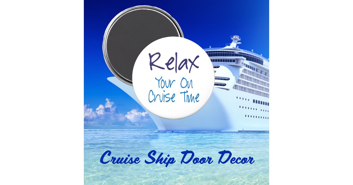 Funny Cruise Cabin Stateroom Door Magnet | Zazzle