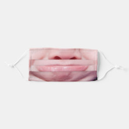 Funny Crying Baby Face Adult Cloth Face Mask | Zazzle