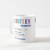 Funny Custom Best Volunteer Gift Coffee Mug | Zazzle