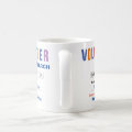 Funny Custom Best Volunteer Gift Coffee Mug | Zazzle