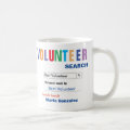 Funny Custom Best Volunteer Gift Coffee Mug | Zazzle