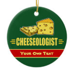 Funny CHEESEOLOGIST Cheese Making Cheesehead Fabric | Zazzle