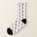 Funny Custom Face Photo Face Repeating Pattern Socks | Zazzle