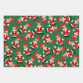 Funny Custom Face Photo Santa Claus Christmas Wrapping Paper Sheets ...