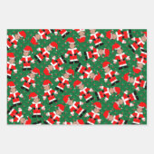 Funny Custom Face Photo Santa Claus Christmas Wrapping Paper Sheets ...