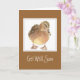 Funny, Custom Get Well Soon - Duck Card | Zazzle