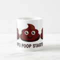 Funny Custom Text POOP mugs | Zazzle