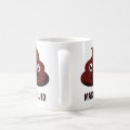 Funny Custom Text POOP mugs | Zazzle