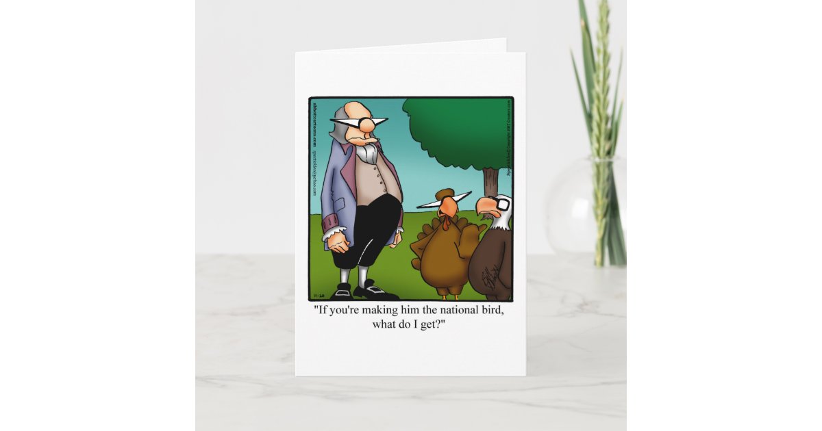 Funny Customizable Thanksgiving Humor Card | Zazzle