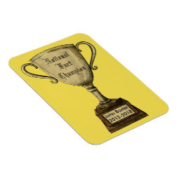 Funny Customizable Trophy Award Magnet | Zazzle
