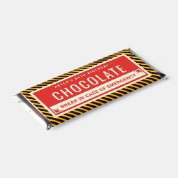 Funny Customized Emergency Chocolate Hershey Bar F | Zazzle