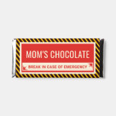 Funny Customized Emergency Chocolate Hershey Bar Favors | Zazzle