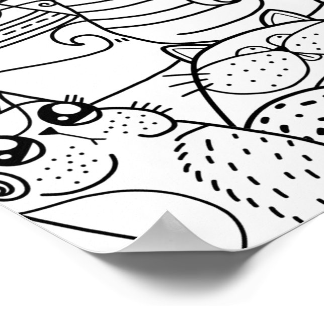 cute doodle coloring pages for adults