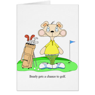 Funny Golf Retirement Greeting Cards | Zazzle