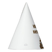 Funny Cute Happy Birthday Party Poop Emoji Party Hat | Zazzle