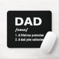 Funny Dad Definition Father's Day Mouse Pad | Zazzle