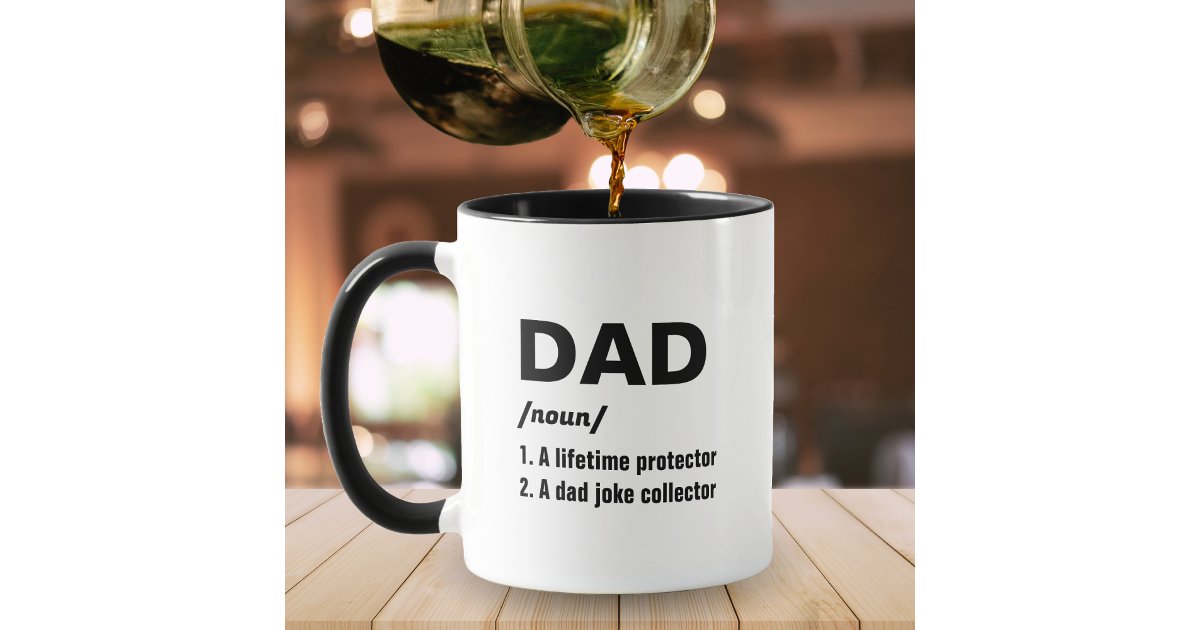Funny Dad Definition Father's Day Mug | Zazzle