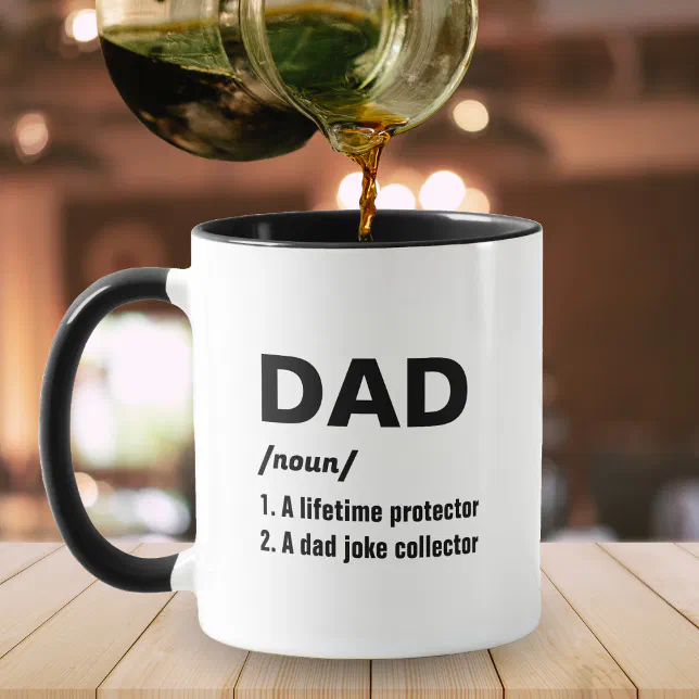 Funny Dad Definition Father's Day Mug | Zazzle