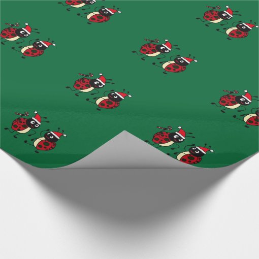 Funny Dancing Ladybugs Wrapping Paper | Zazzle