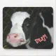 Funny Derp Cow Mousepad | Zazzle