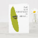 Funny Dill Pickle Father's Day Cool Hipster Dad Card | Zazzle