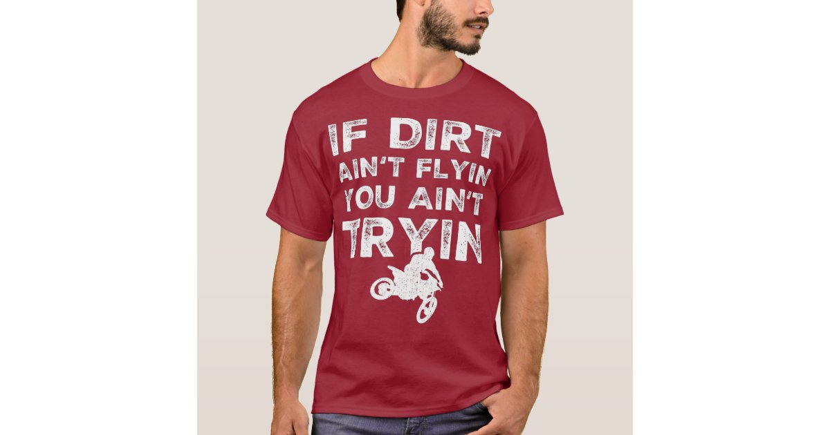 Funny Dirt Bike Rider Gift Supercross MX Ride T-Shirt | Zazzle