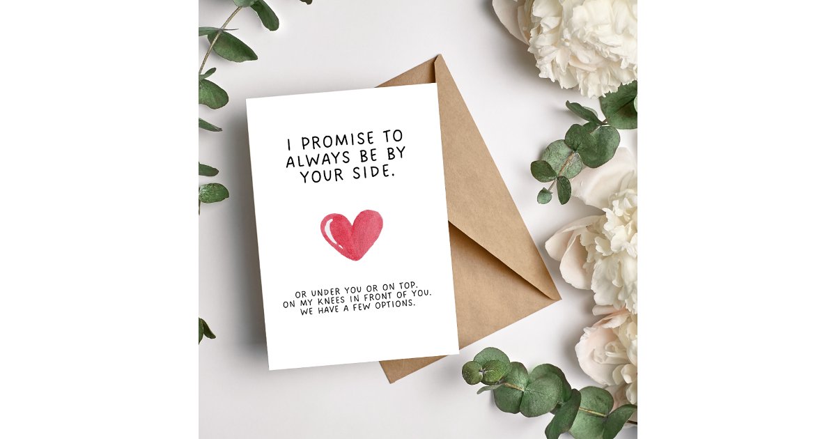 Funny Dirty Card for Him | Zazzle