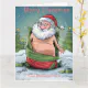 Funny Dirty Santa Christmas Collection Card | Zazzle