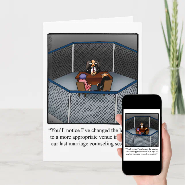 Funny Divorce Humor Greeting Card | Zazzle