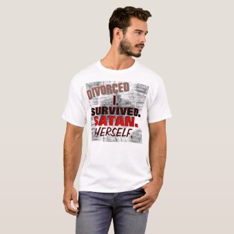 Funny Divorce T-Shirt | Zazzle