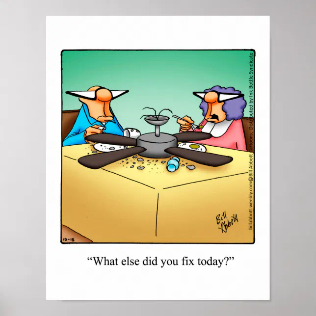 Funny DIY Home Repair Humor Poster | Zazzle