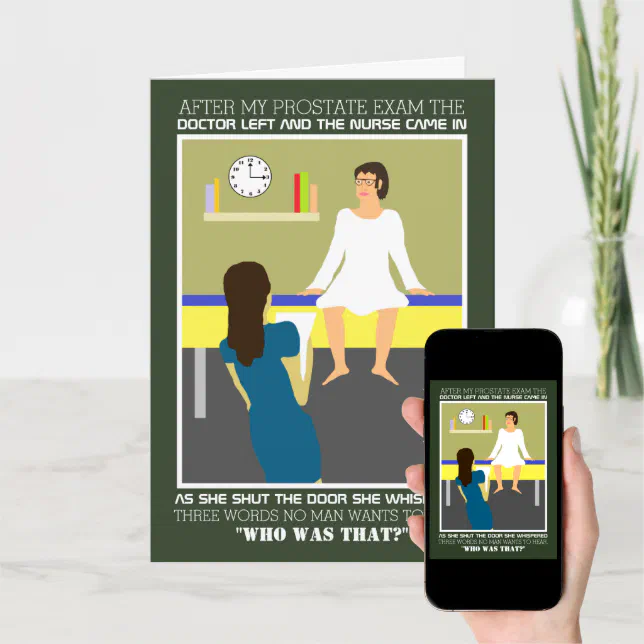 Funny Doctor and Patient Joke, Comedy Card | Zazzle