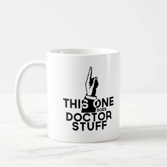 Funny Doctor Coffee Mug Vintage Physician This One | Zazzle