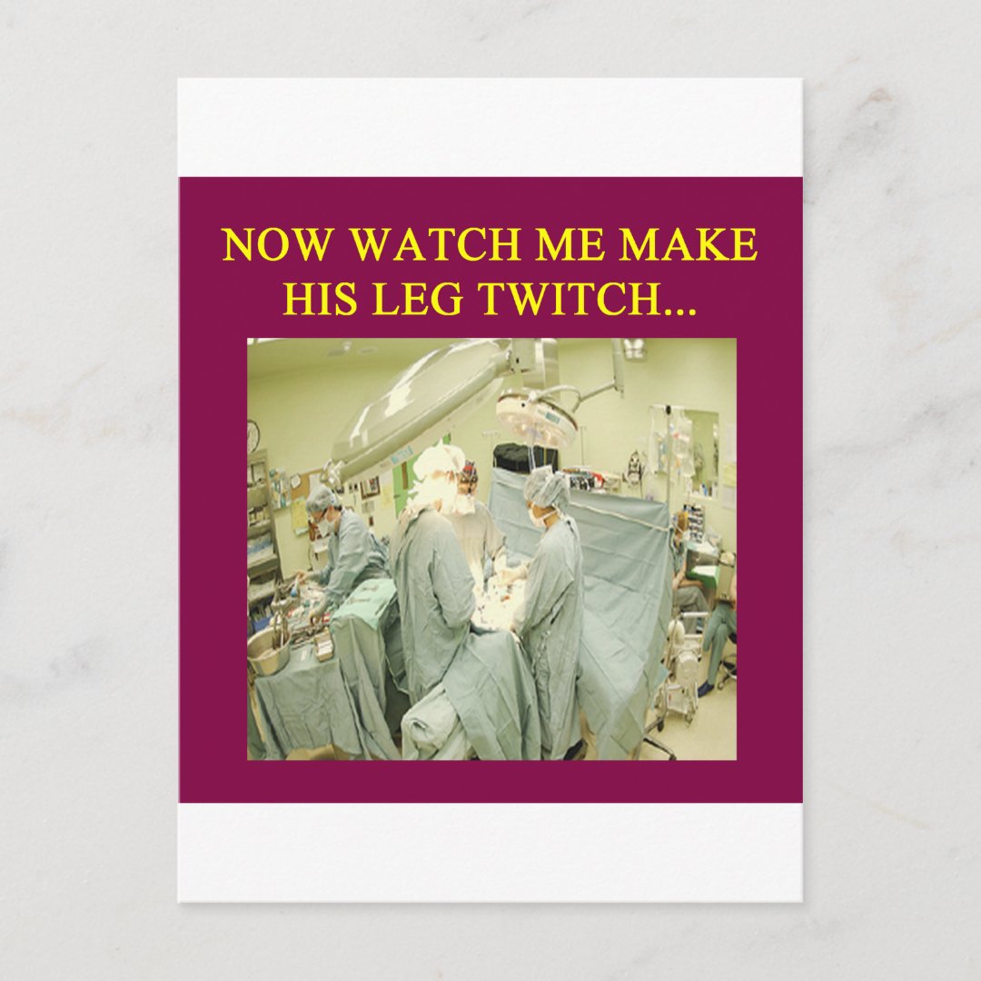 funny doctor humor postcard | Zazzle