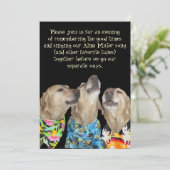 Funny Dog Graduation Party Invitation | Zazzle