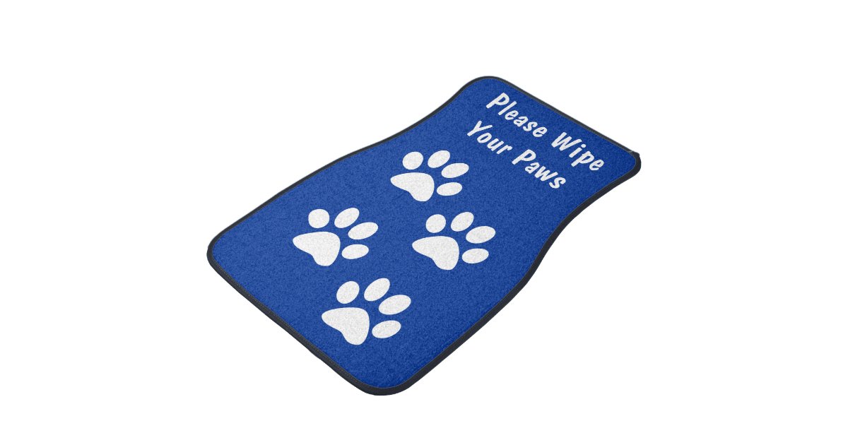 Funny Dog Paw Car Mats | Zazzle