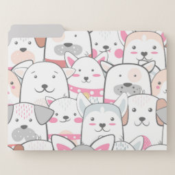 Funny Dogs File Folder | Zazzle