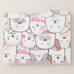 Funny Dogs File Folder | Zazzle