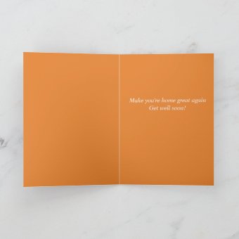 Funny Donald Trump Get Well card To Get Better | Zazzle