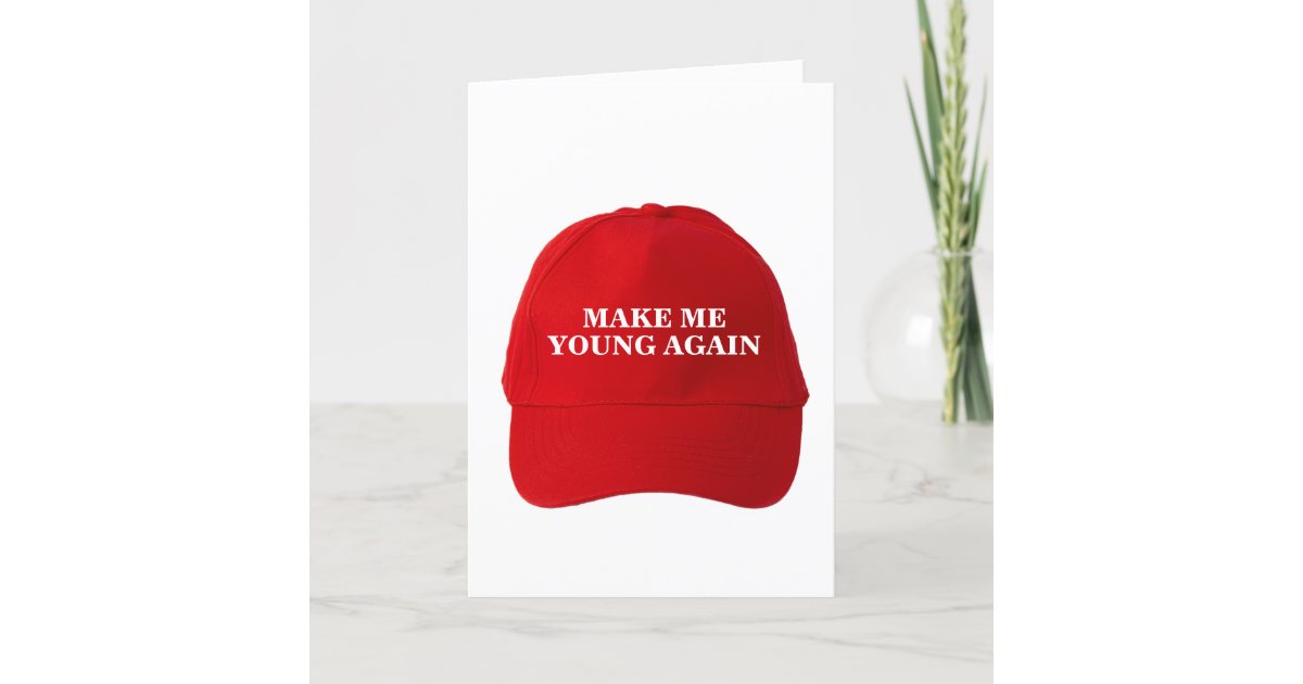 Funny Donald Trump MAGA Birthday Card | Zazzle