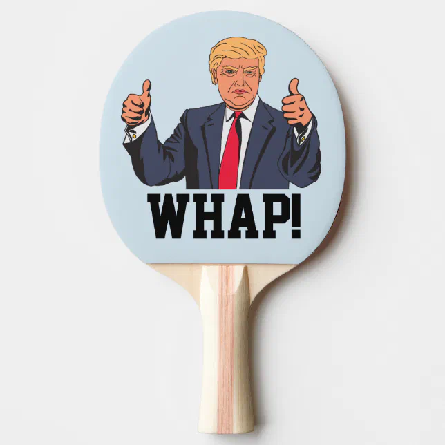Funny Donald Trump Ping Pong Paddles | Zazzle