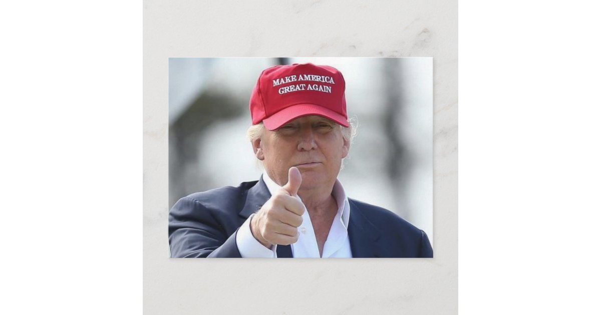 Funny Donald Trump Post Card | Zazzle