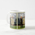 Funny Donald Trump Putin Smocking Gun Joke Coffee Mug | Zazzle