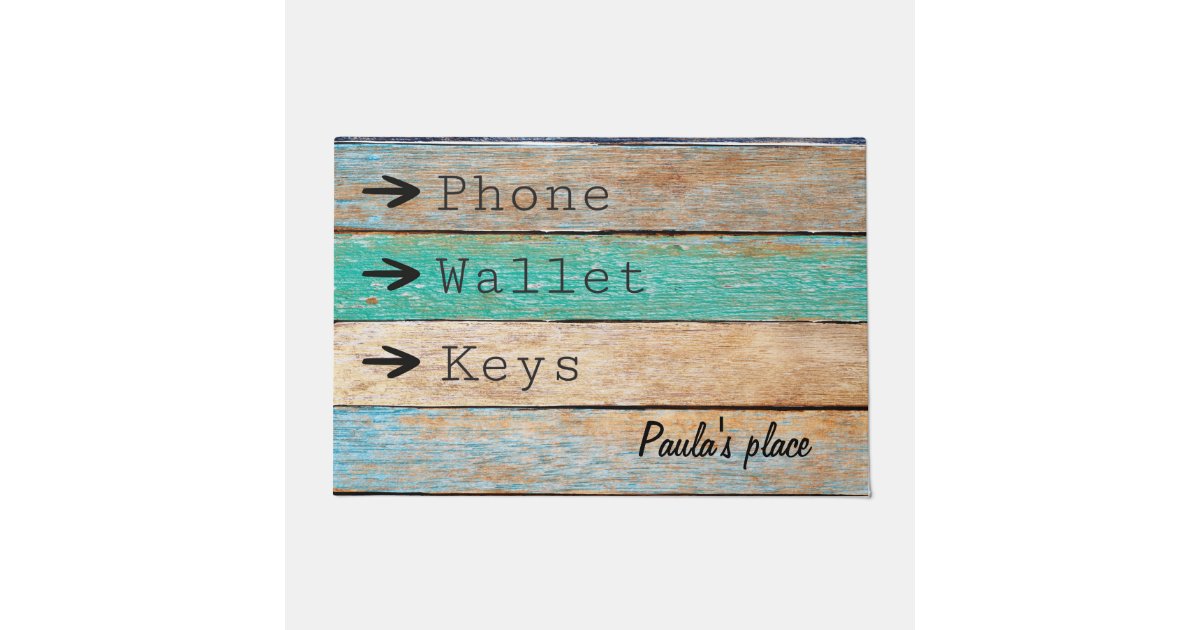 Funny Don't Forget Your Keys Doormat | Zazzle