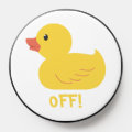 Funny Duck off yellow duck PopSocket | Zazzle