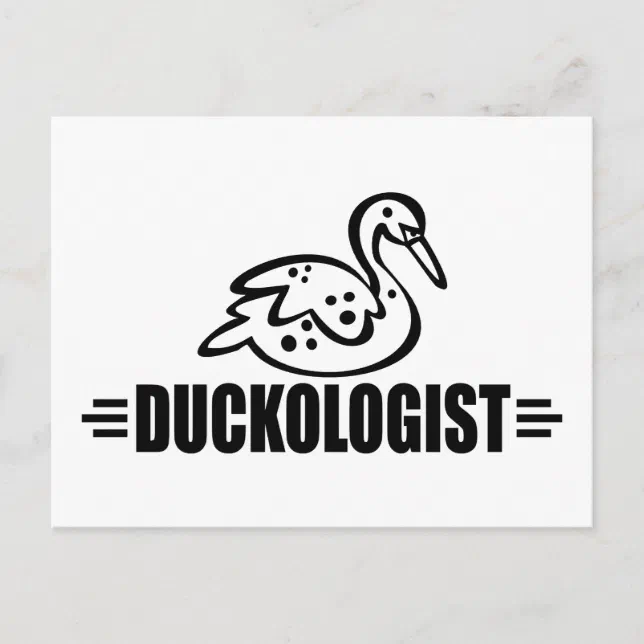 Funny Duck Postcard | Zazzle